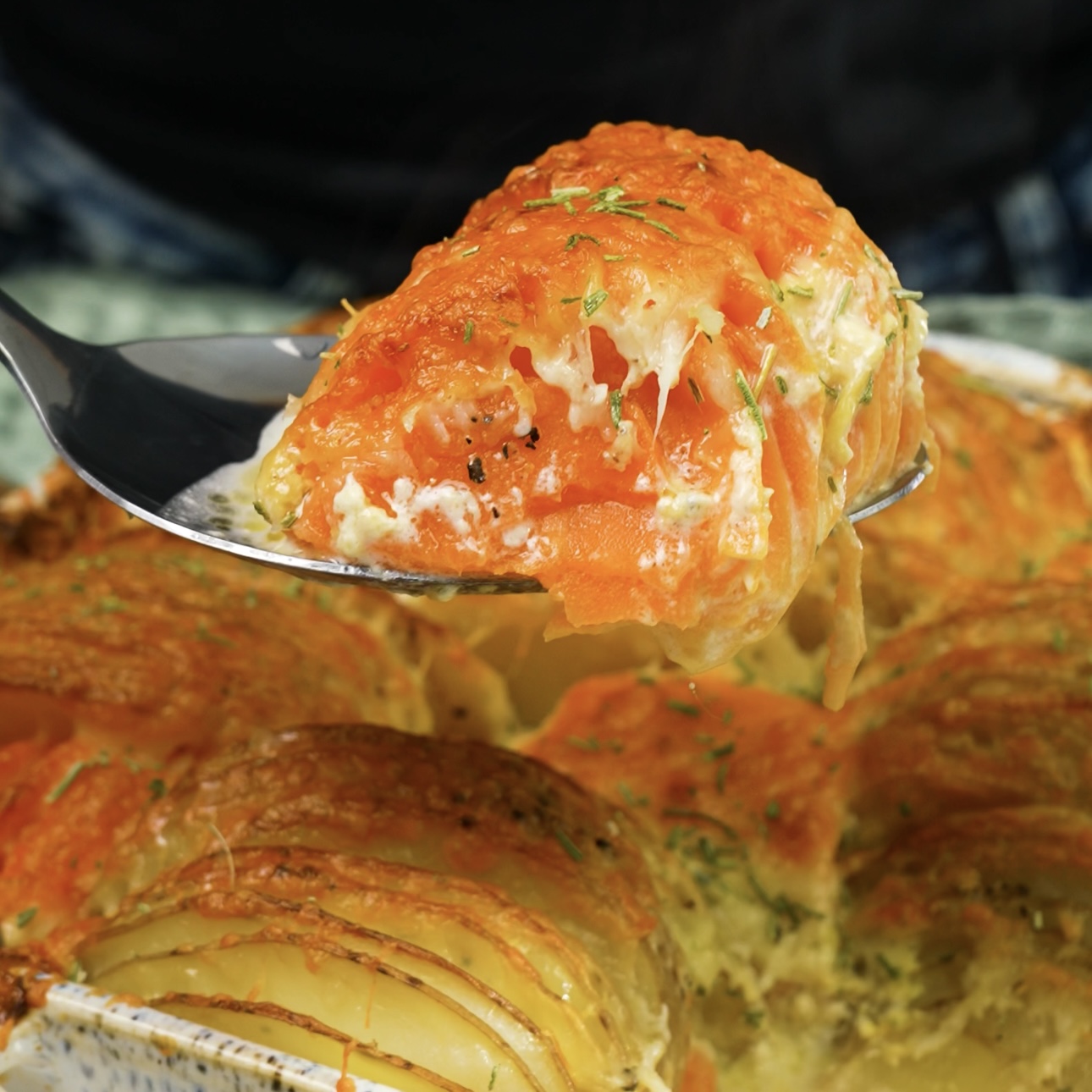 Two Potatoes Gratin - Shicocooks