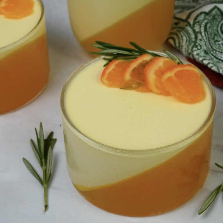 Mandarin Panna Cotta - Shicocooks