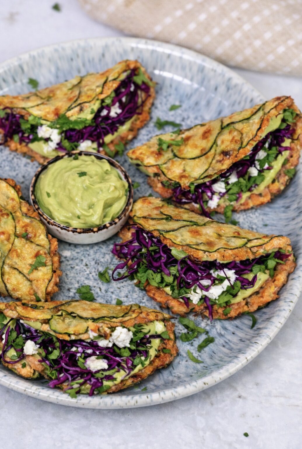 High-Protein Salmon & Courgette Tacos - Shicocooks