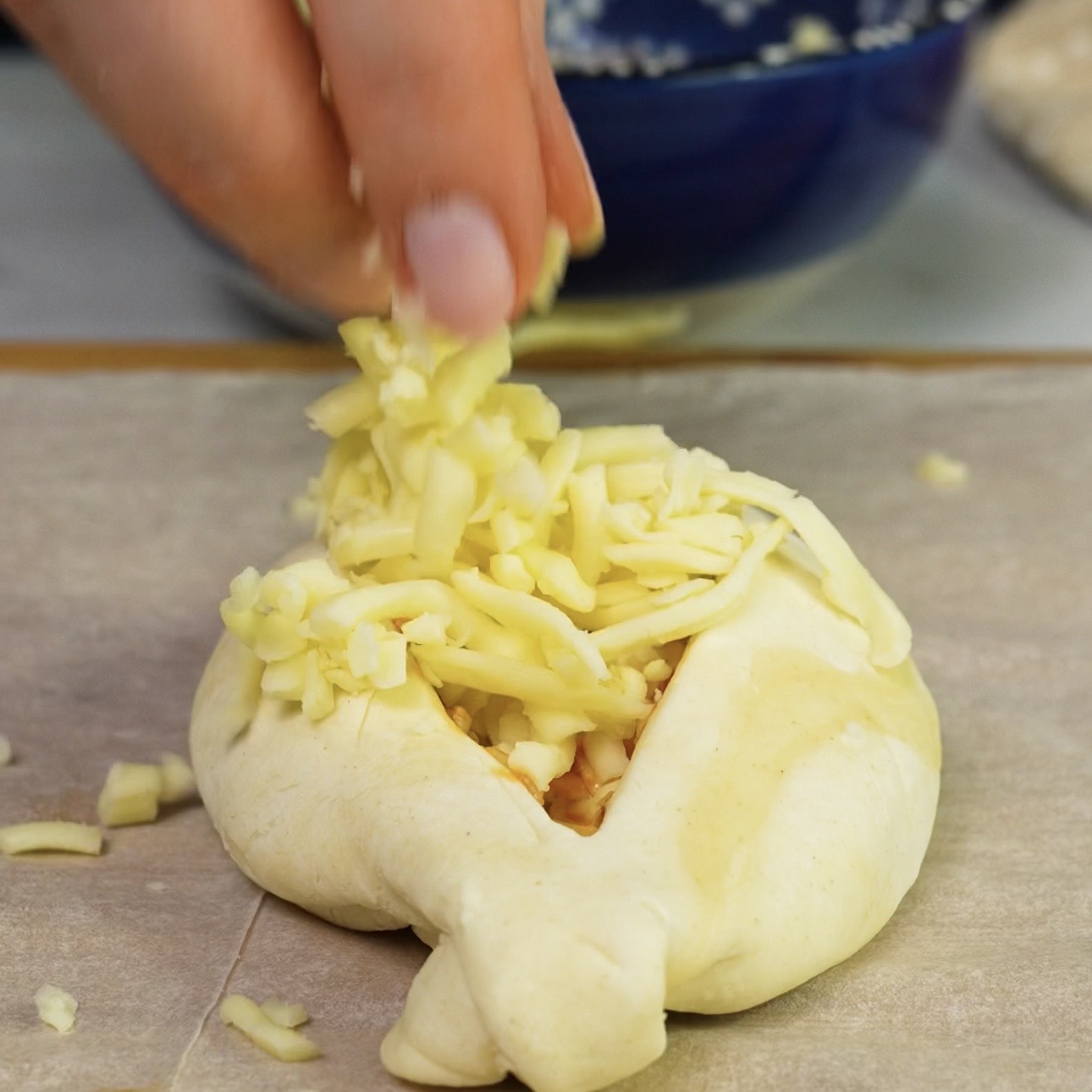 Mozzarella Puff Pastry Boats - Shicocooks